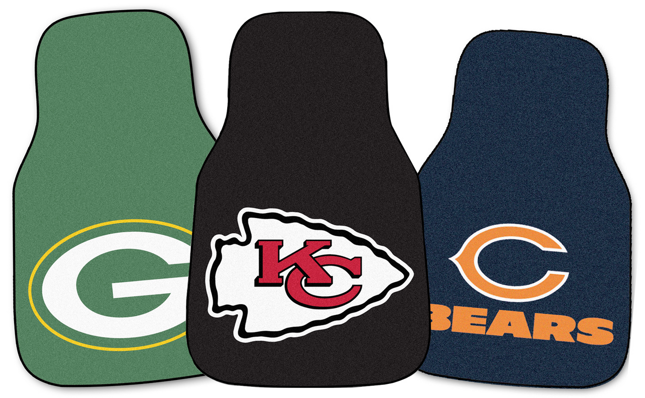 Fanmats NFL Carpet Floor Mats - QUICK DELIVERY - NAPA Auto Parts