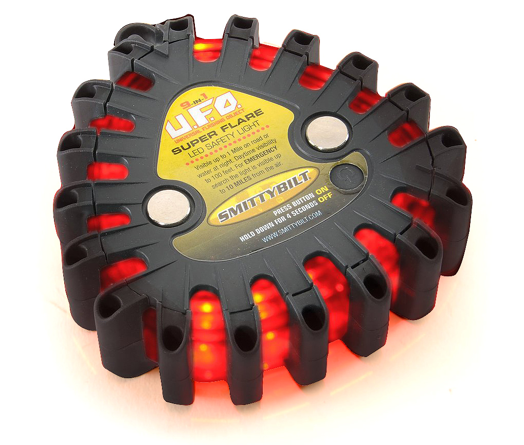 Smittybilt U.F.O. LED Emergency Road Flare Safety Light - NAPA Auto Parts
