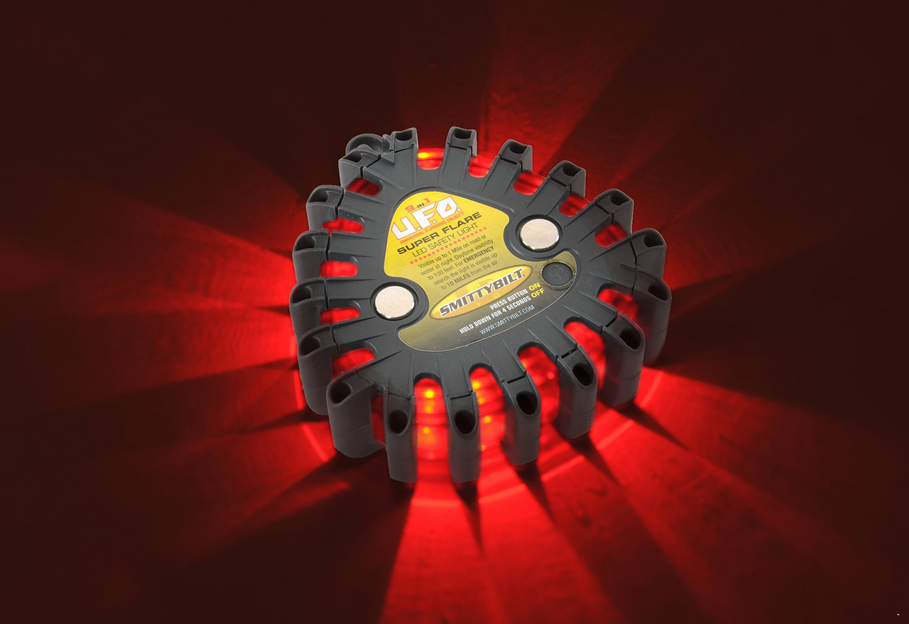 Smittybilt U.F.O. LED Emergency Road Flare Safety Light - NAPA Auto Parts