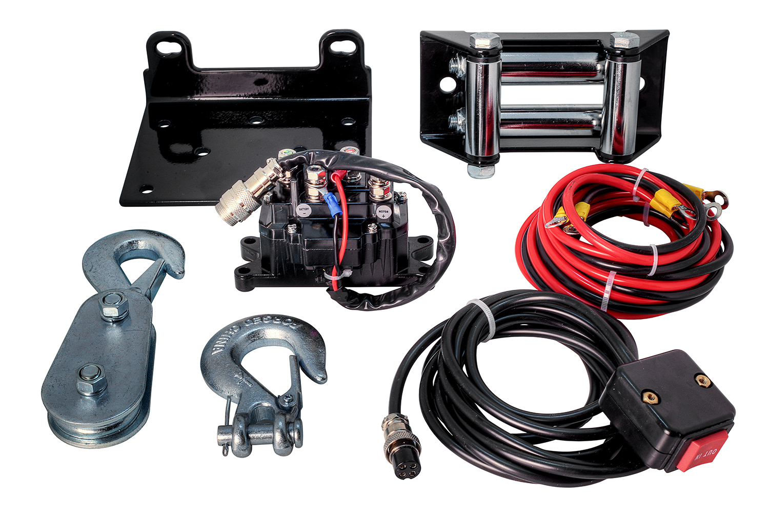 DK2 Warrior Ninja Series ATV UTV Electric Winch - NAPA Auto Parts