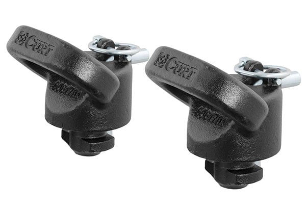 Curt OEM Puck System Gooseneck Safety Chain Anchors - NAPA Auto Parts