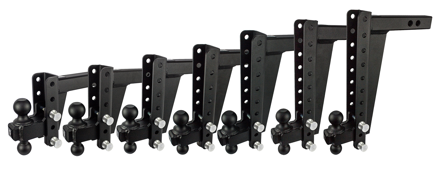 HD3016 BulletProof Class 5 Heavy Duty Adjustable Ball Mount