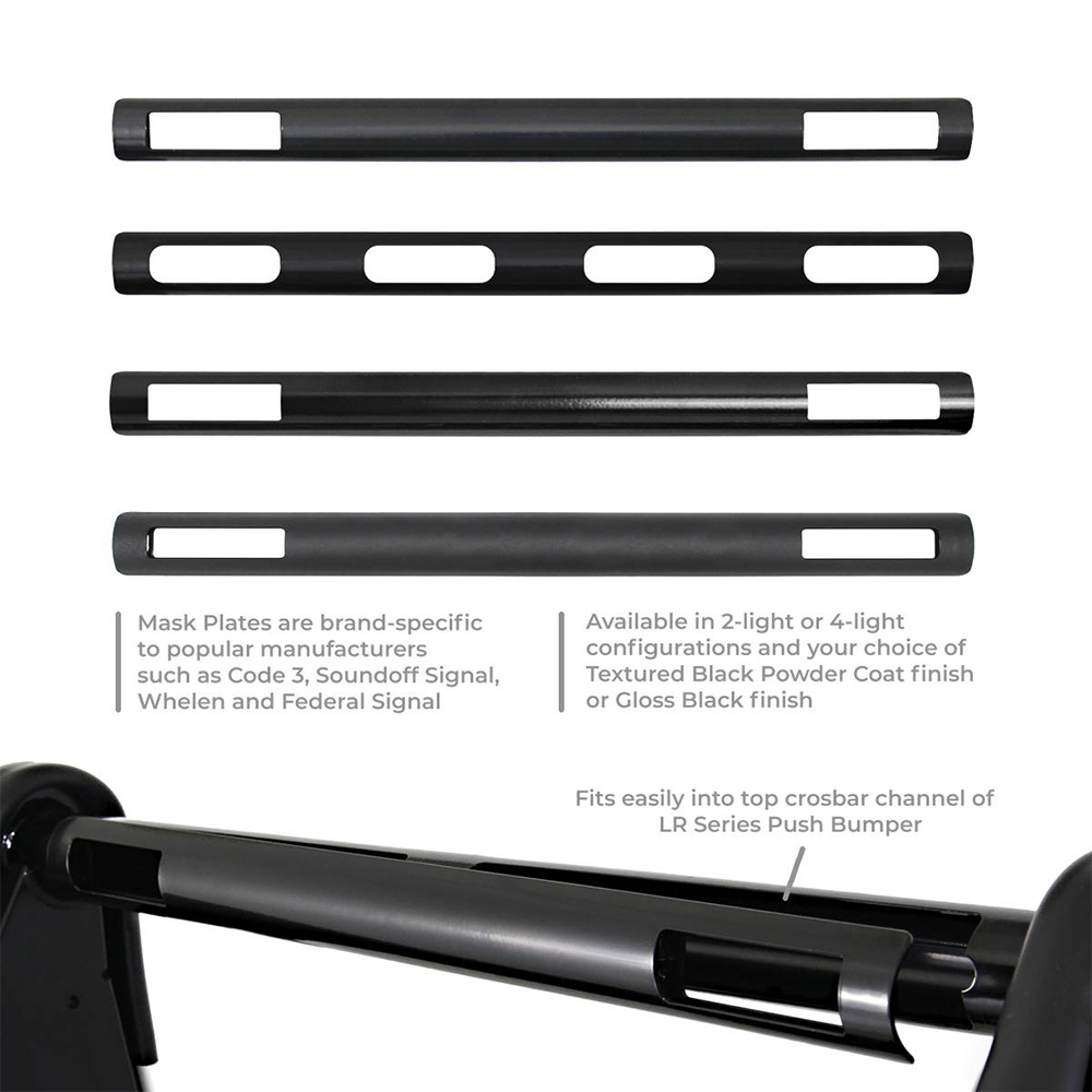 Go Rhino Public Safety LR Series Push Bumper - NAPA Auto Parts