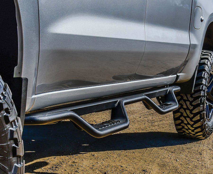 20-14135 Westin Outlaw Drop Nerf Step Bars - Fits 2019-2024 Chevy Silverado