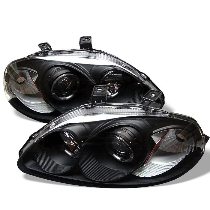 5010902 Spyder Projector Headlights with LED Halo