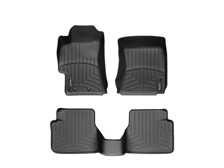 441661-441662 WeatherTech 1st Row & 2nd Row (1-Piece) Floor Liners Bundle