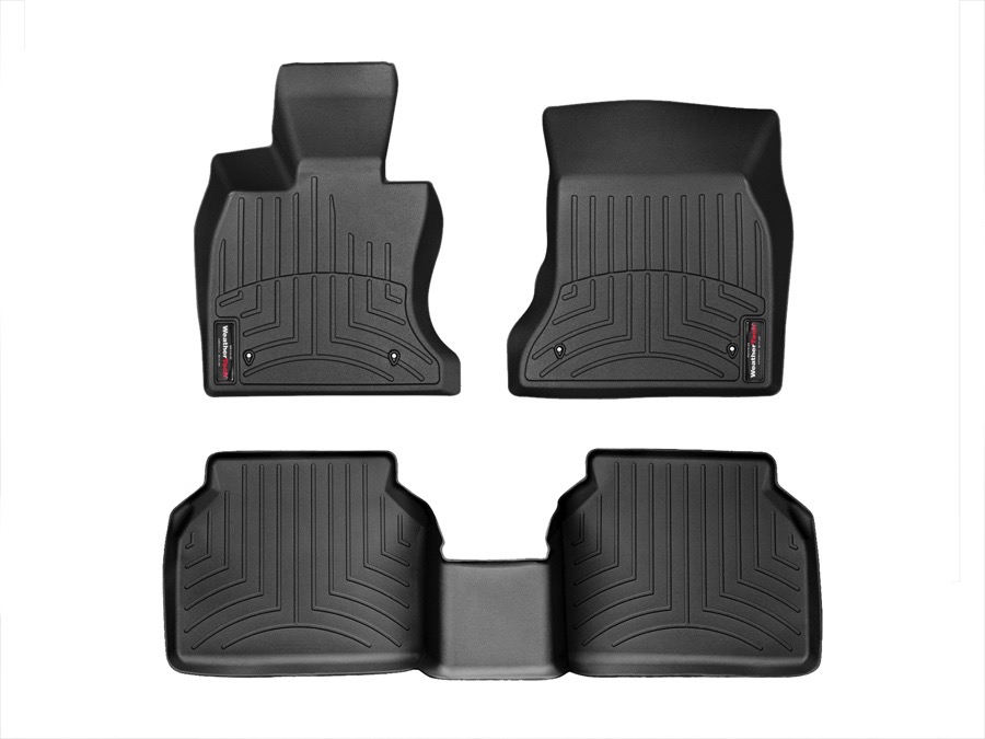 445111-443072 WeatherTech 1st Row & 2nd Row (1-Piece) Floor Liners ...