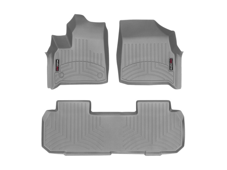 4612281-4612283 WeatherTech 1st Row & 2nd Row (1-Piece) Floor Liners Bundle