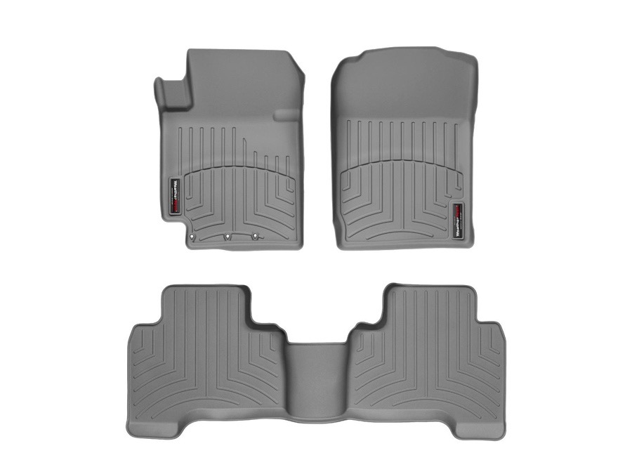 461891-461892 WeatherTech 1st Row & 2nd Row (1-Piece) Floor Liners Bundle