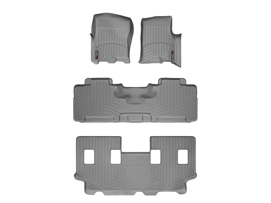 463531-461072-461073 WeatherTech 1st Row, 2nd Row (1-Piece), 3rd Row (1 ...
