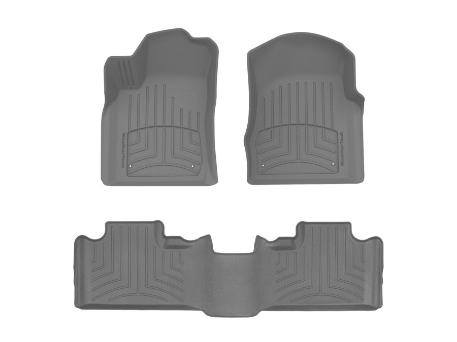 464851IM-463242IM WeatherTech 1st Row & 2nd Row (1-Piece) HP Floor ...