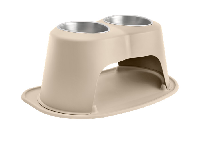 DHC6410TNTN WeatherTech Double High Pet Feeding System