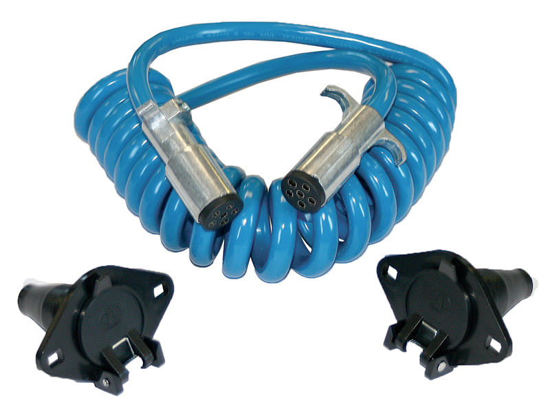 BX8862 Blue Ox Coiled Electrical Cable