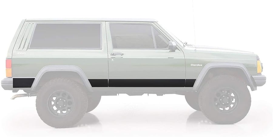 76852 Smittybilt XRC Body Armor Cladding - Fits 1984-2001 Jeep Cherokee