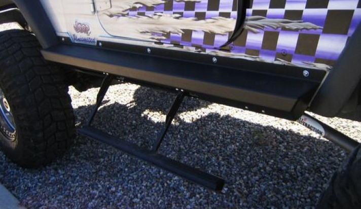 BD-SS-100-LJ Rock-Slide Rock Slider Step Bars