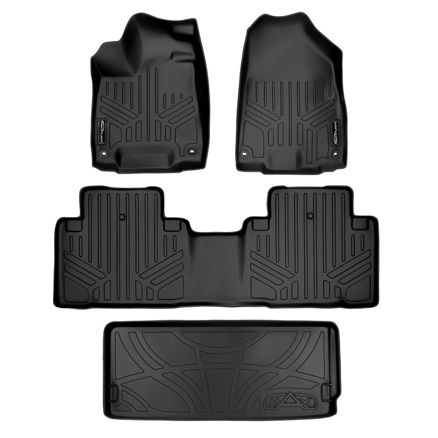 A0158/B0158/E0158 Smartliner 1st & 2nd Row Floor Liners & Cargo Liner