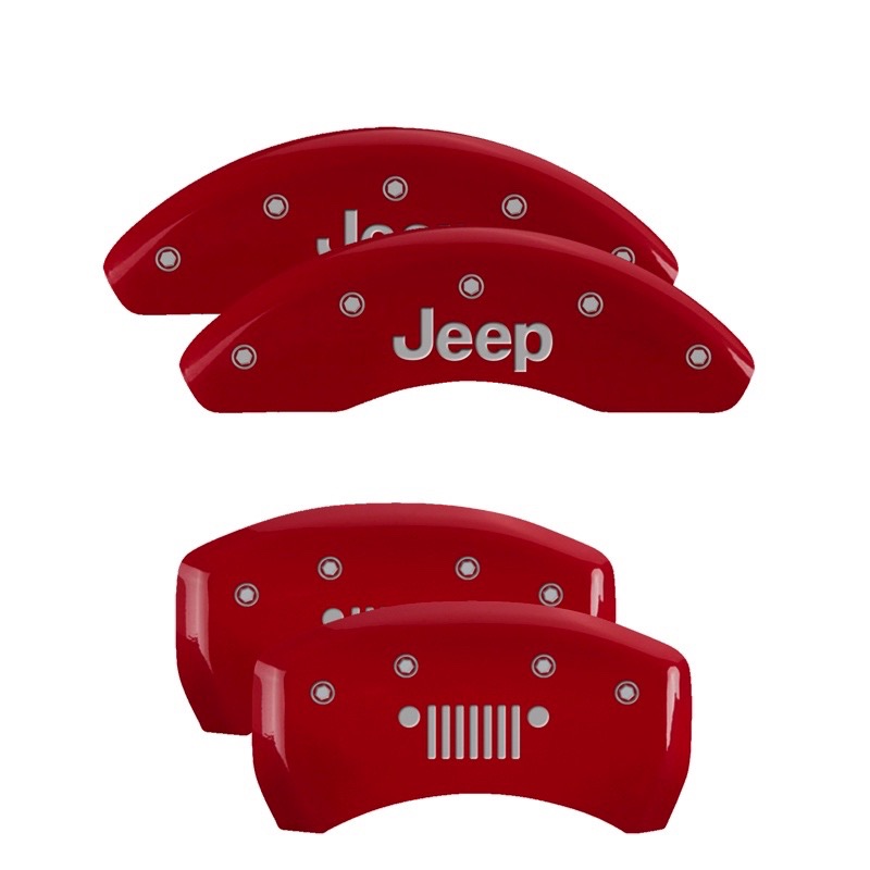 42016SJPLRD MGP Front & Rear Caliper Covers