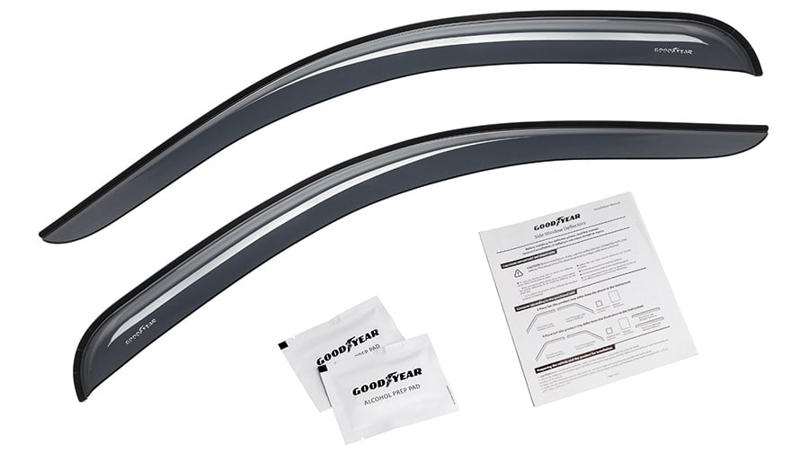 GY003101 Goodyear Front Shatterproof Window Deflectors