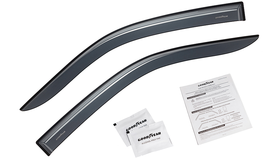 GY003111 Goodyear Front Shatterproof Window Deflectors