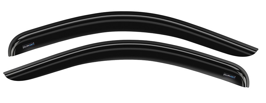 207002 Clim Art Front Shatterproof Window Deflectors
