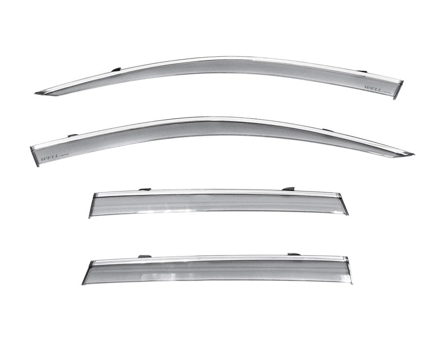 3-847TY063 WELLVisors Front & Rear Tape-On Window Deflectors