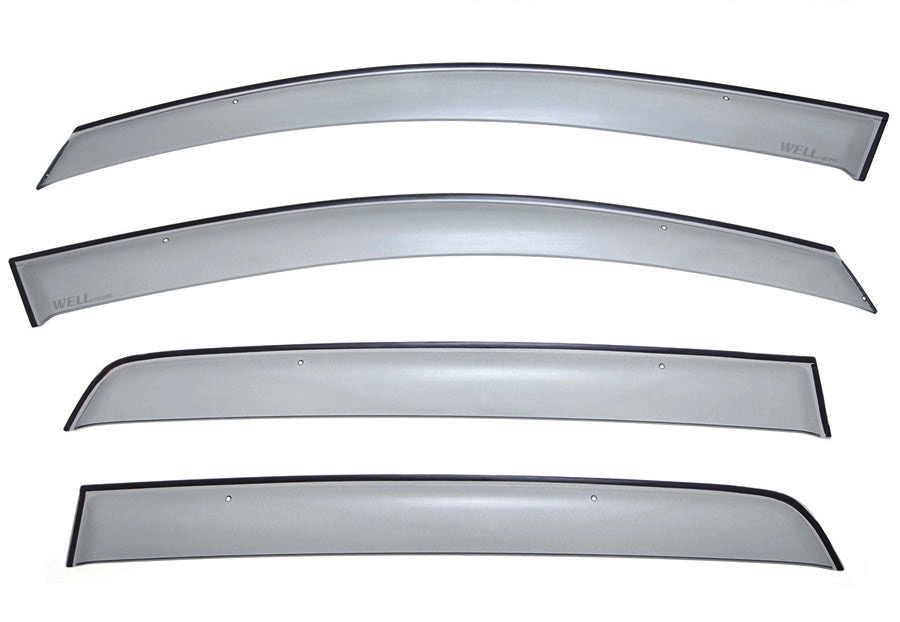 3-847VW007 WELLVisors Front & Rear Tape-On Window Deflectors