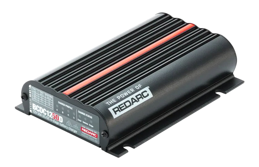 BCDC1250D REDARC Dual Input In-Vehicle DC Battery Charger