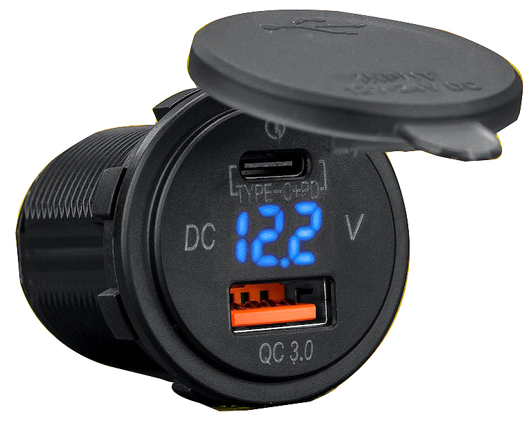 DUALUSB-SOCKET STEDI USB Charging Port