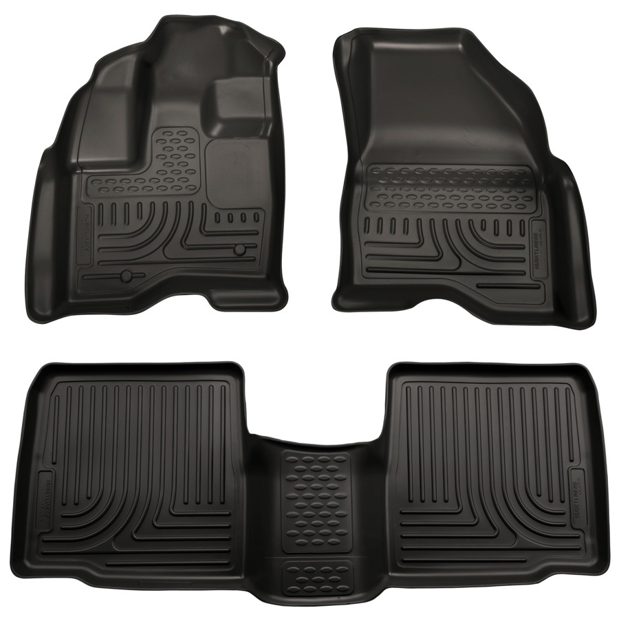 98761 Husky Liners WeatherBeater Front & Rear 3 Piece Floor Liners