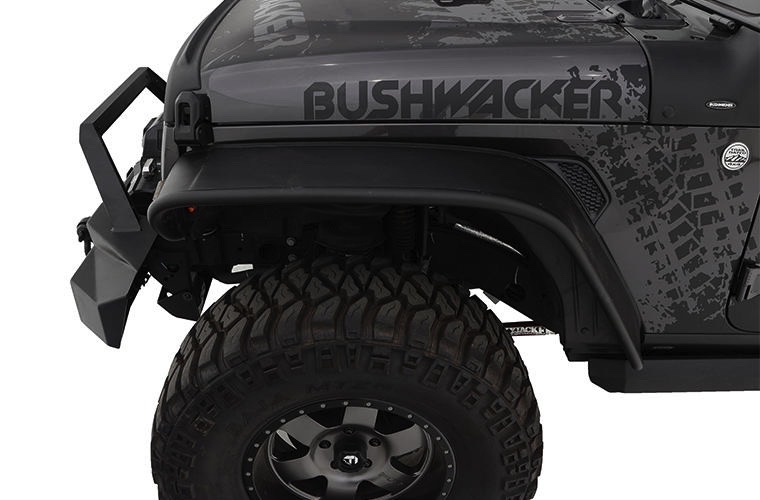 10104-07 Bushwacker Front Flat Fender Flares